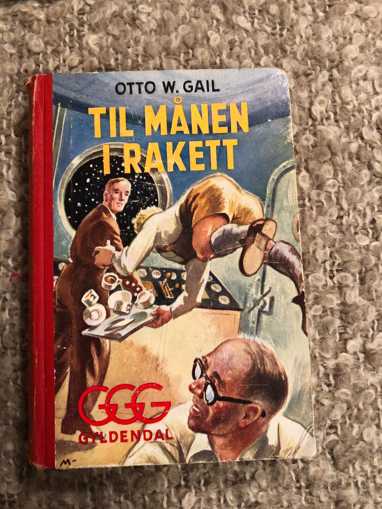 11 stk gamle guttebøker med fly/science fiction som tema | FINN-torget