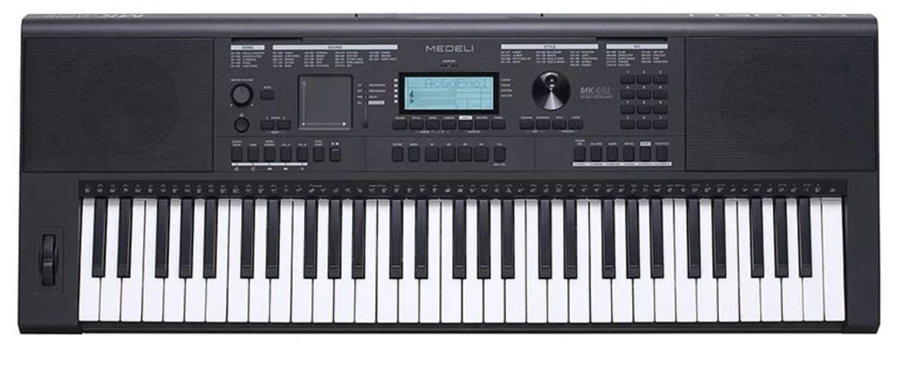 Medeli MK401 board 61 tangenter med følbarhet. Sampler av egne lyder ...