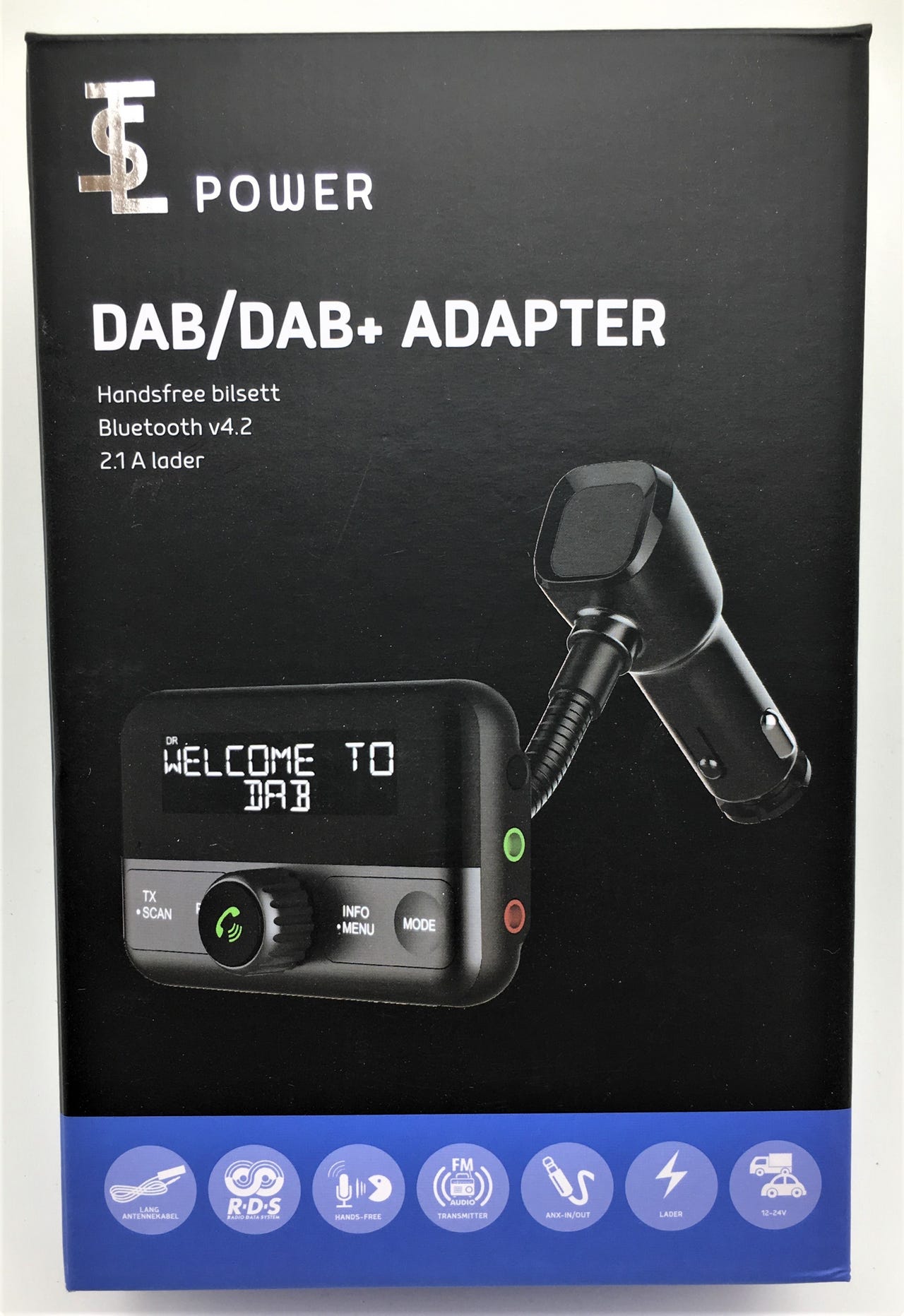 DAB/DAB+ ADAPTER for bil | FINN-torget