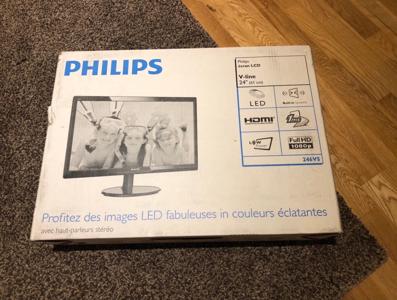 Philips LCD monitor 24" SmartControl Lite, W-LED system- IPS | FINN-torget