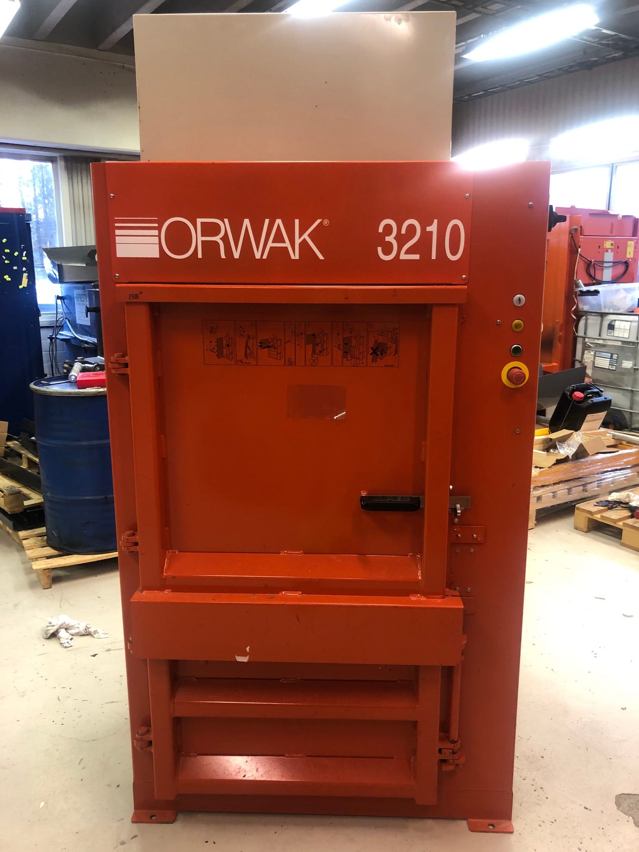 Orwak 3210 - ballepresse | FINN-torget