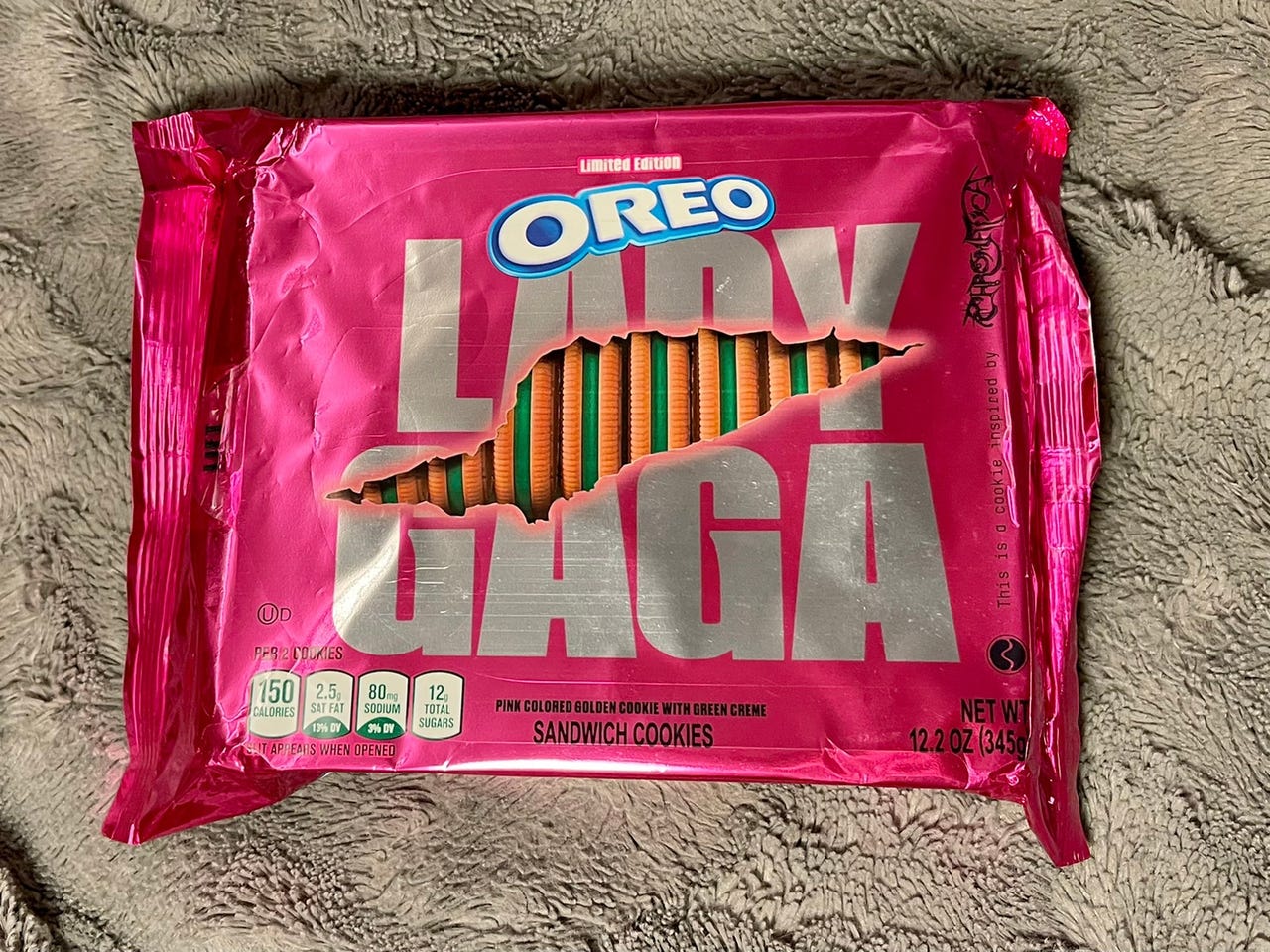 Lady Gaga Oreo Kjeks Limited Edition stor pakke! Samleobjekt | FINN torget