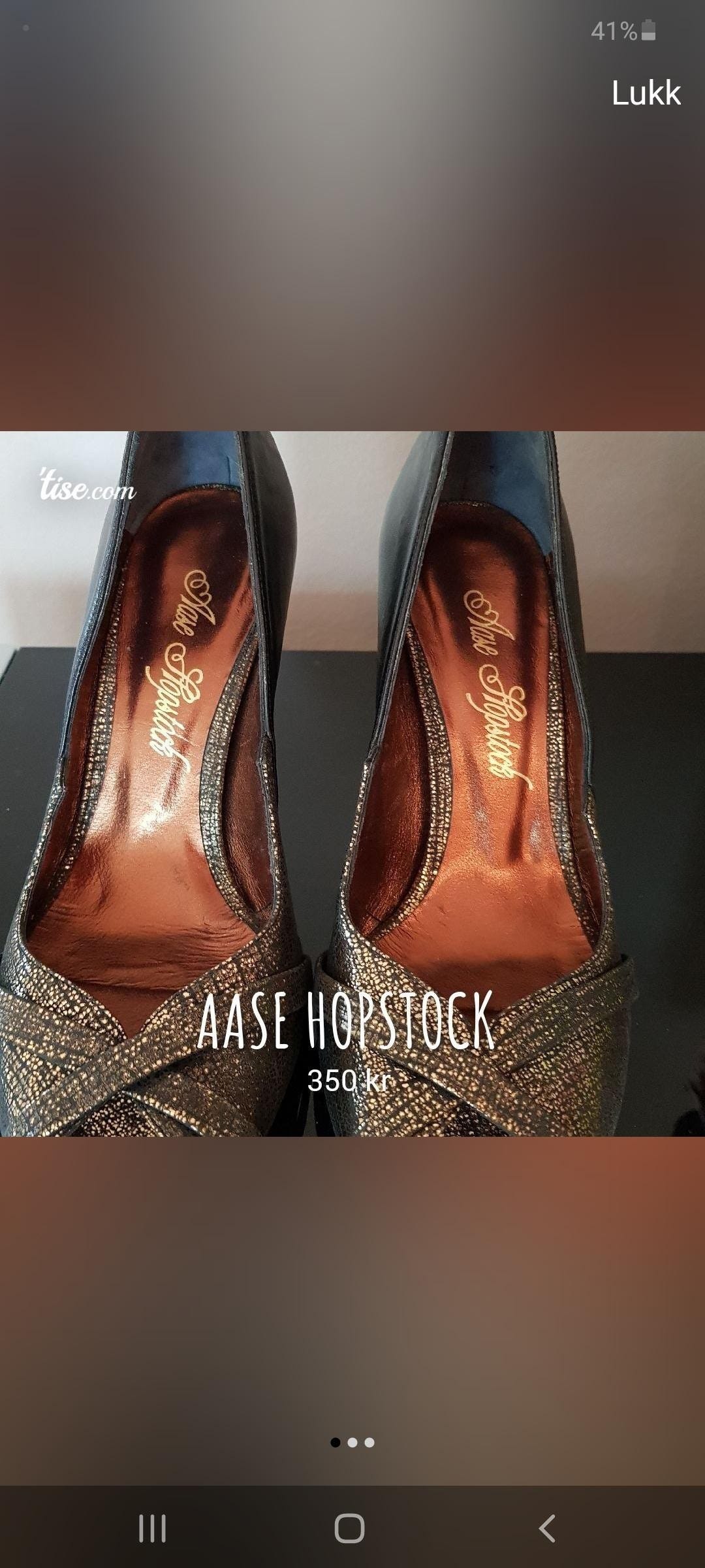 Aase Hopstock sko | FINN torget