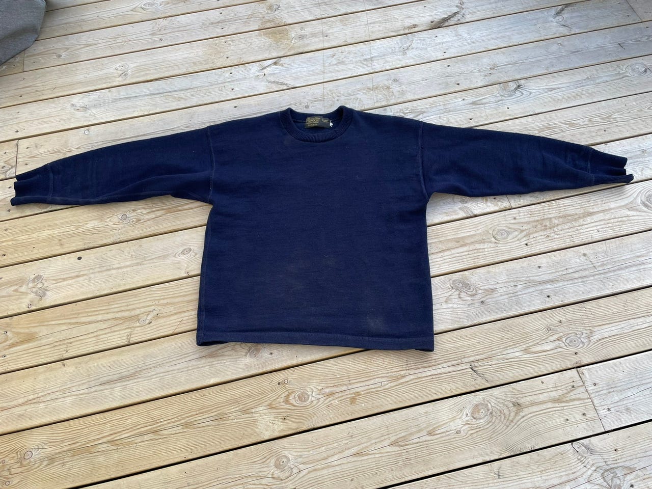 Blaatrøie, Blåtrøye, HSD-genser, Devold | FINN-torget