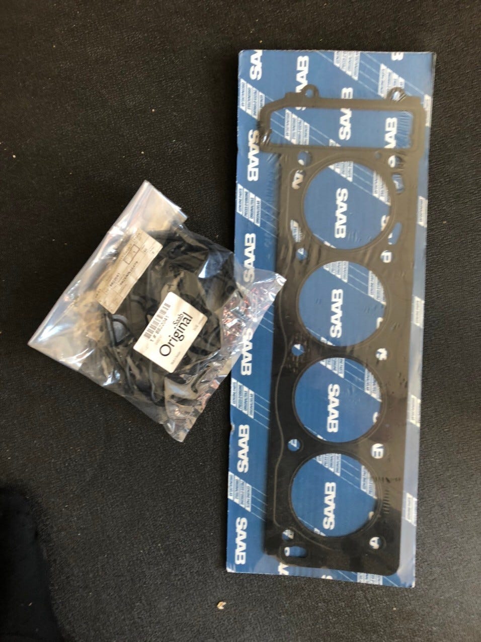 Topp og toppdekselpakning til Saab 2,3 liter | FINN.no