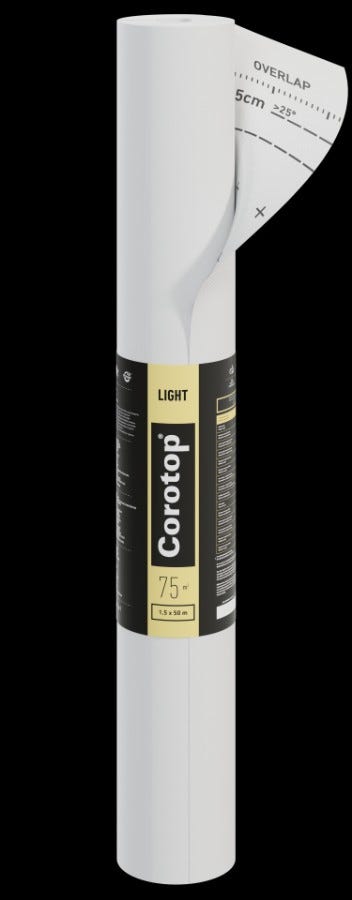 Corotop Light 100g/m2 75m2 - SINTEF GODKJENT | FINN-torget