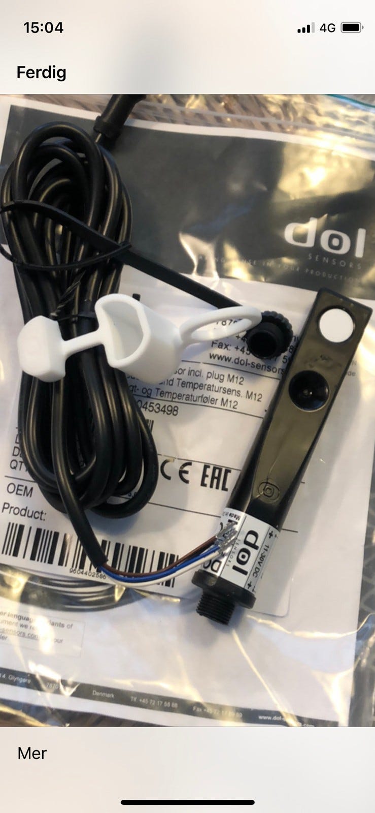 DOL114 Temp/Fukt sensor | FINN-torget