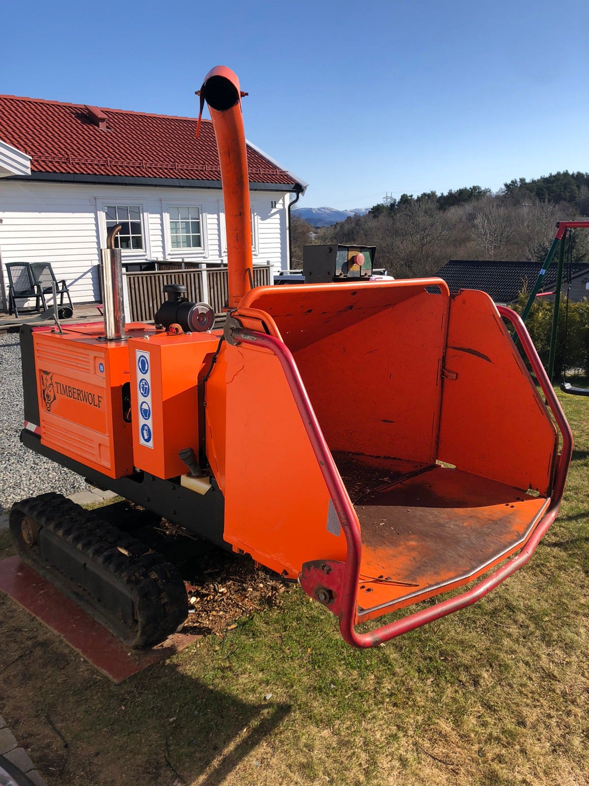 FLISHUGGER - 19 cm - Beltegående TimberWolf TW190 | FINN torget