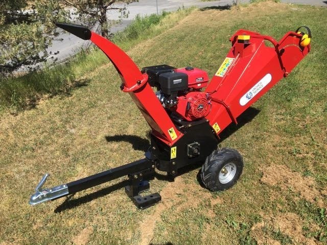 Bensindrevet flishugger fliskutter 15HK El-start | FINN-torget