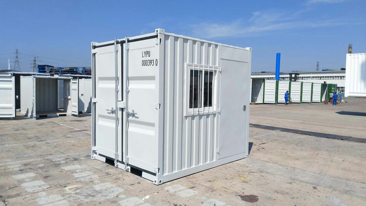 Små container med dør og vindu (7ft, 8ft, 9ft) | FINN-torget