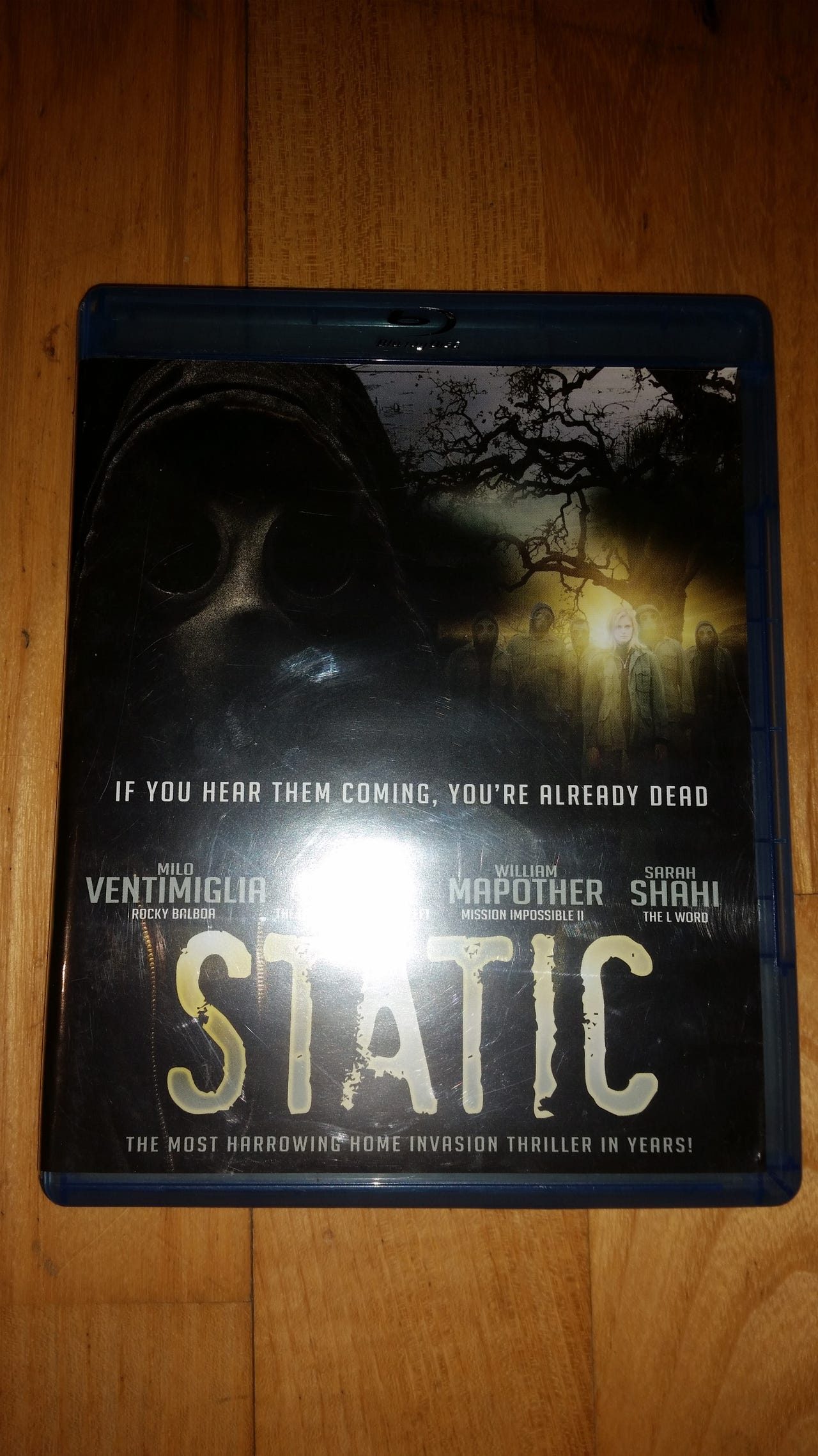 Static. Blu Ray. ( Milo Ventimiglia, Sara Paxton, William Mapother ...
