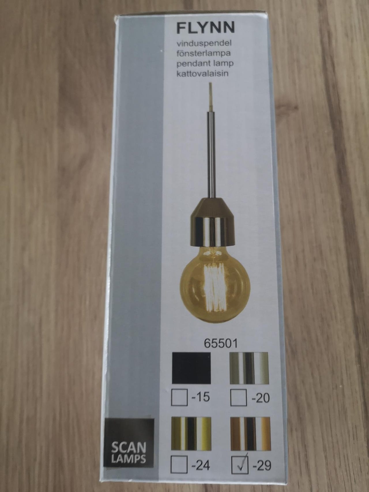 Flynn vinduspendel Scan Lamps i kobber | FINN-torget