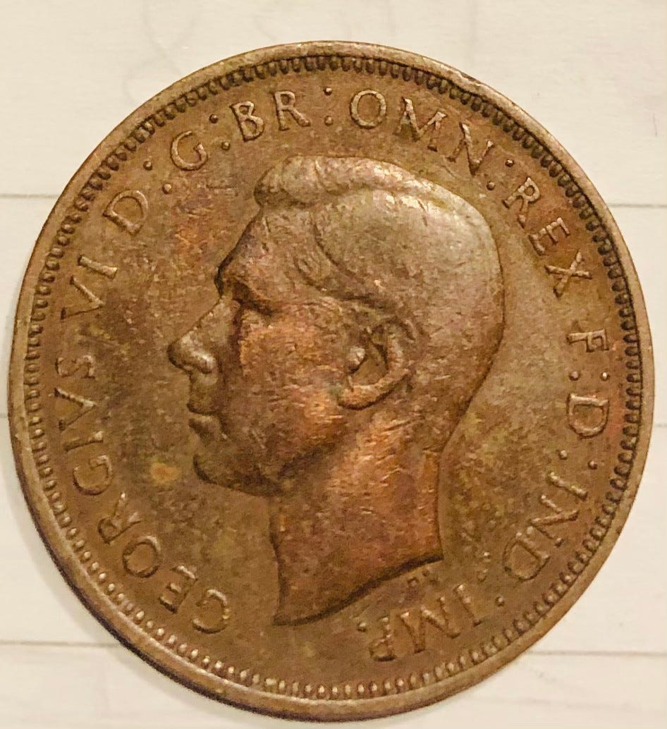 Half Penny fra krigen | FINN torget