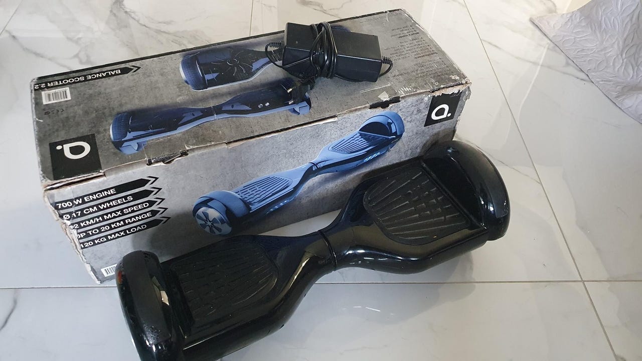(Pris kan diskuteres) - Balance Scooter, 20km rekkevidde - Brukt et par ...