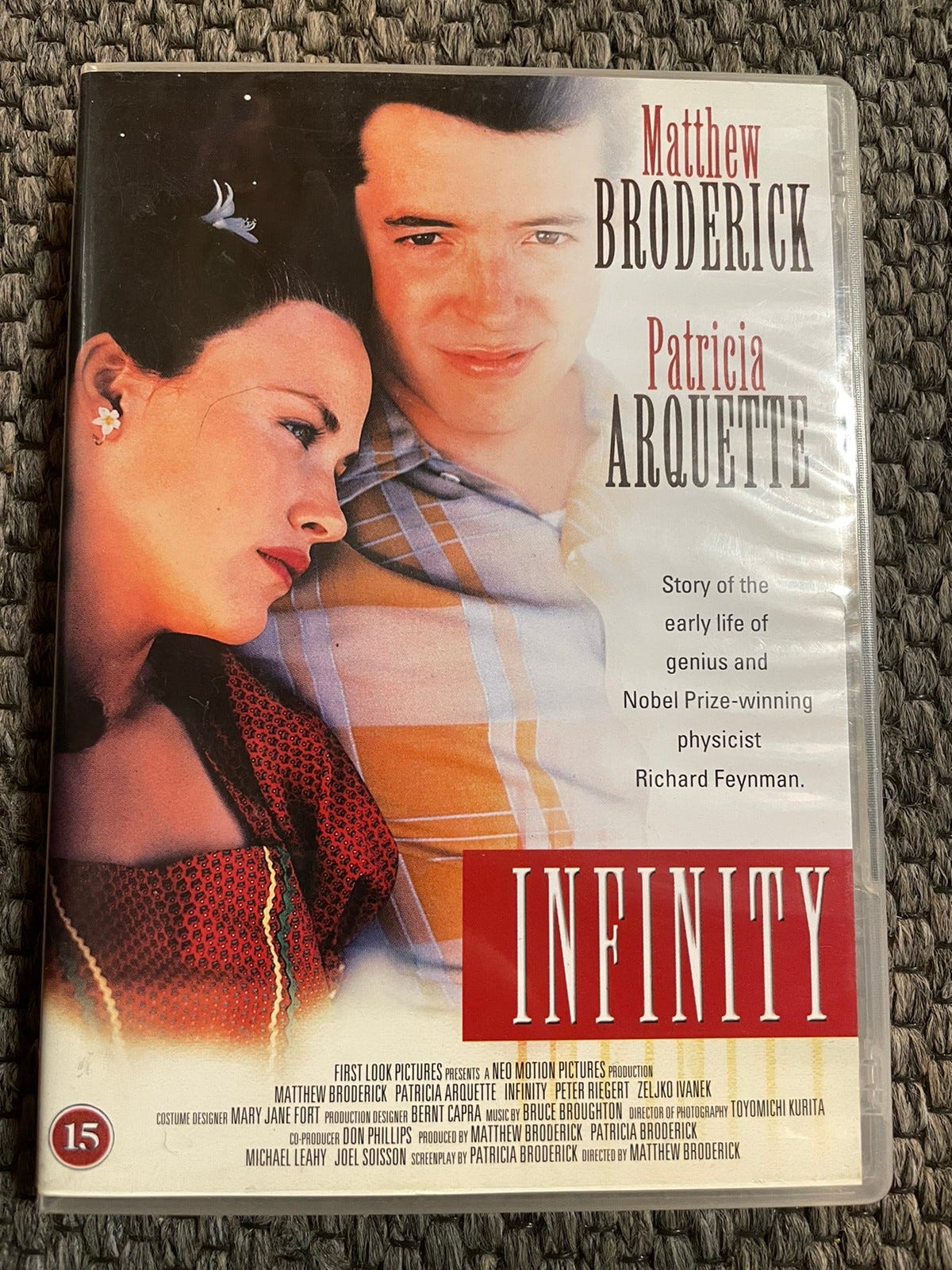 [DVD] Infinity - 1996 (norsk tekst) | FINN-torget