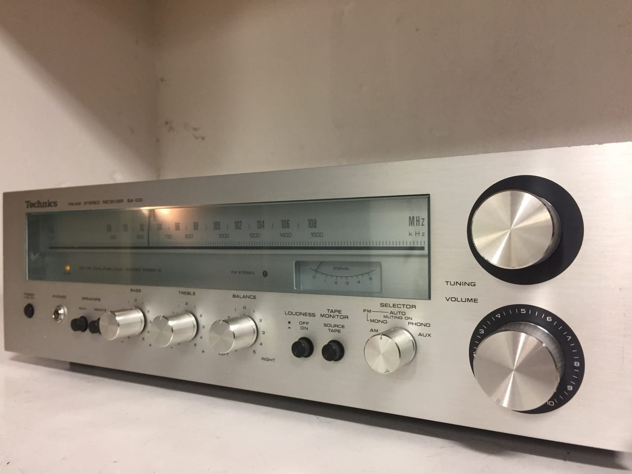 TECHNICS SA-100 forsterker tuner | FINN-torget