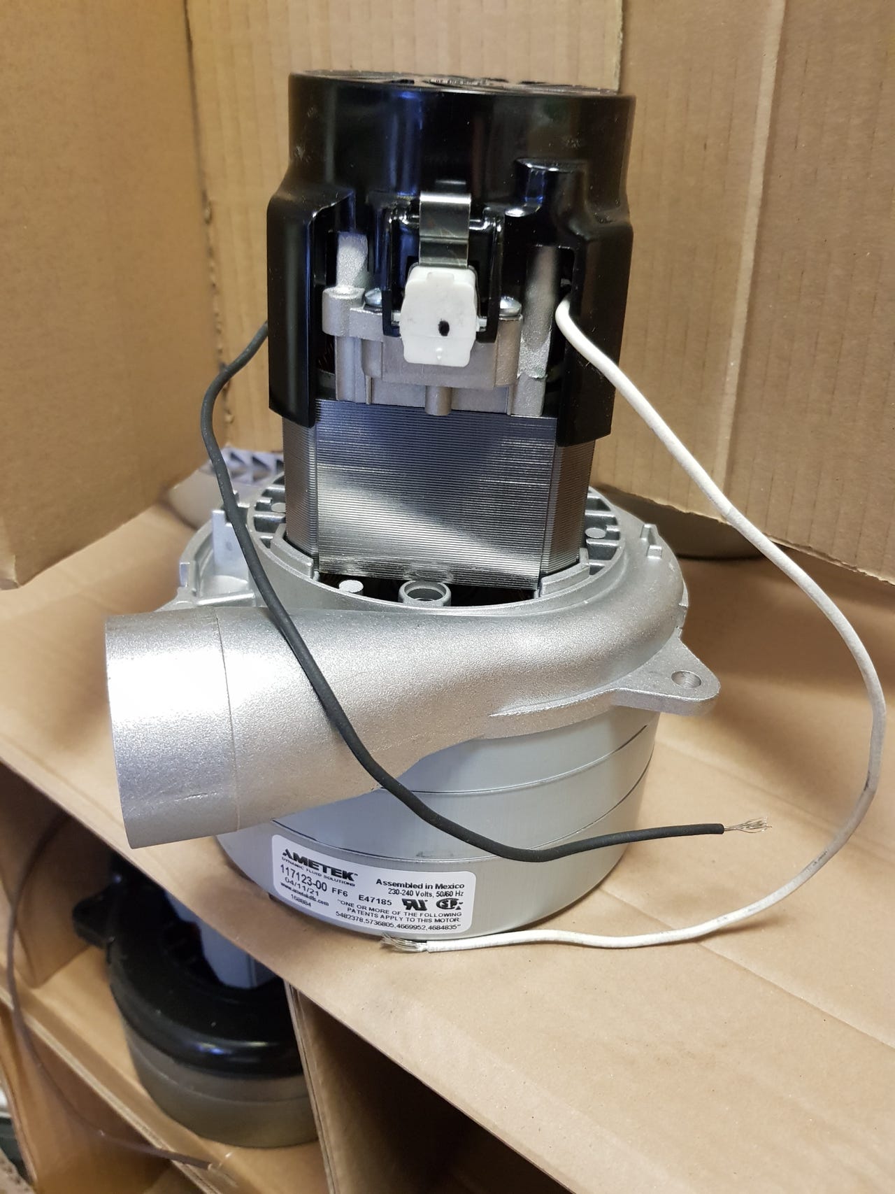 Sentralstøvsuger motor FLEXIT,FOMA,BEAM,HYSKYE,CANAVAC,NORSUG,CYCLOVAC ...