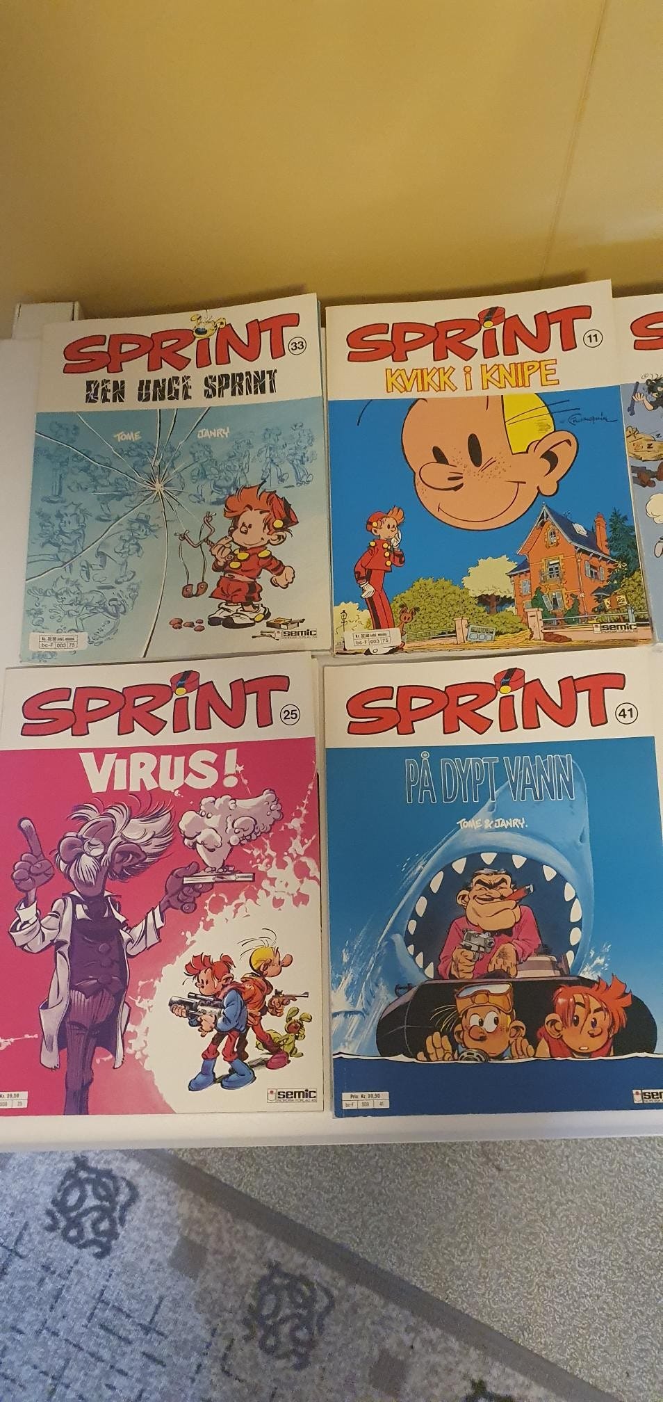 Viggo og Sprint tegneserier | FINN-torget