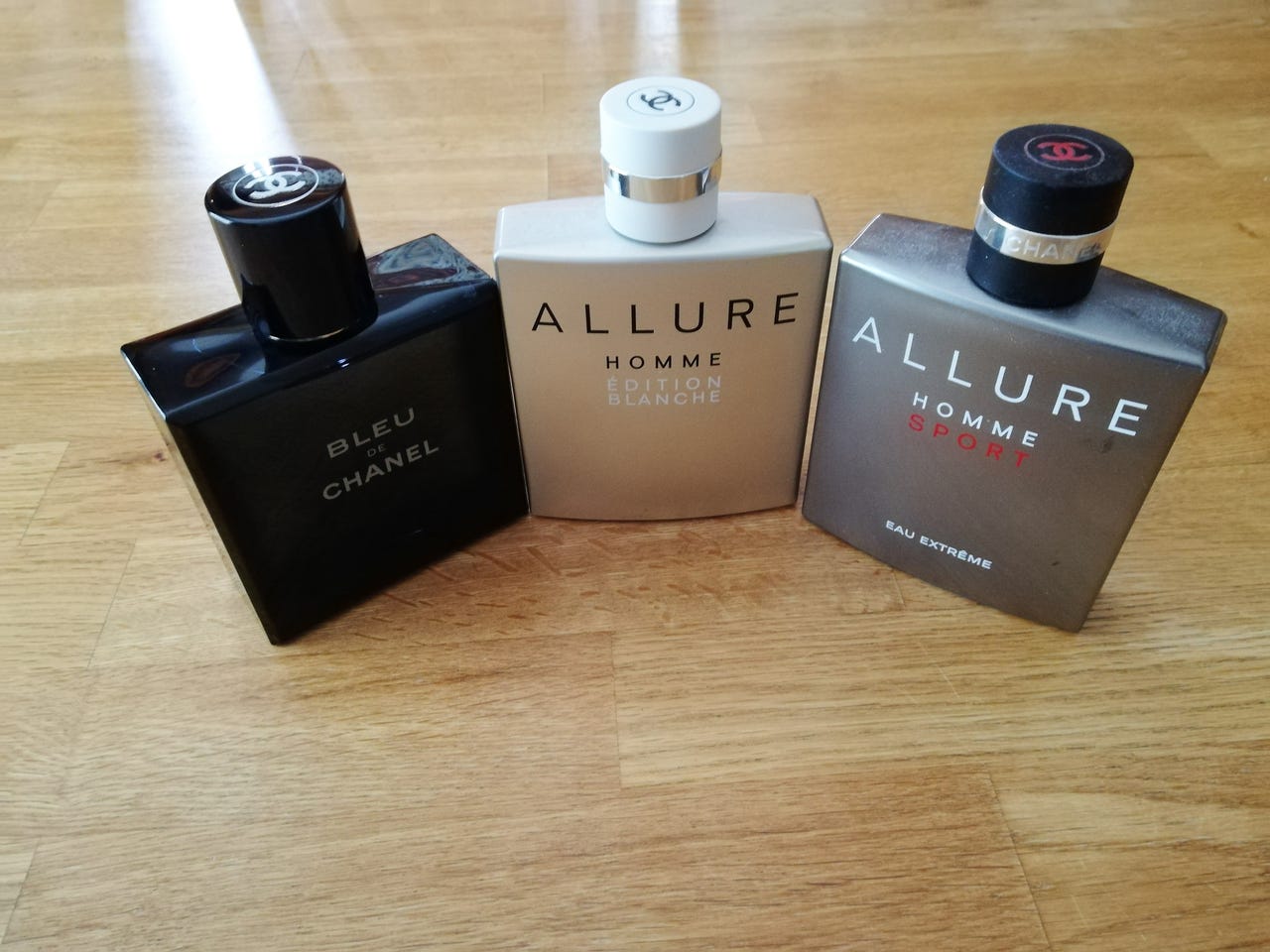 Armani, Chanel, Creed, Prada, Parfums de Marly m.fl. parfymedekanter ...