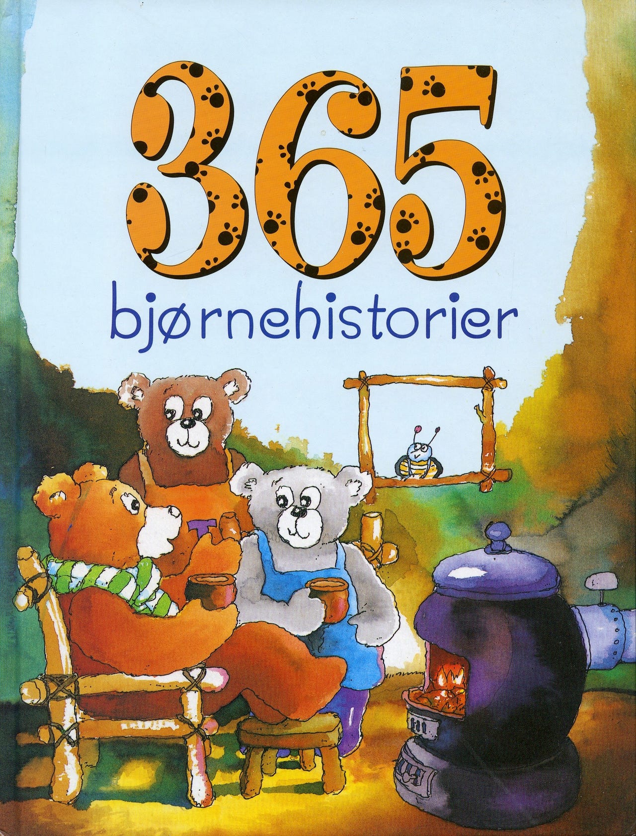 365 BJØRNEHISTORIER - TYKK STOR FLOTT BARNEBOK RIKT ILLUSTRERT | FINN ...