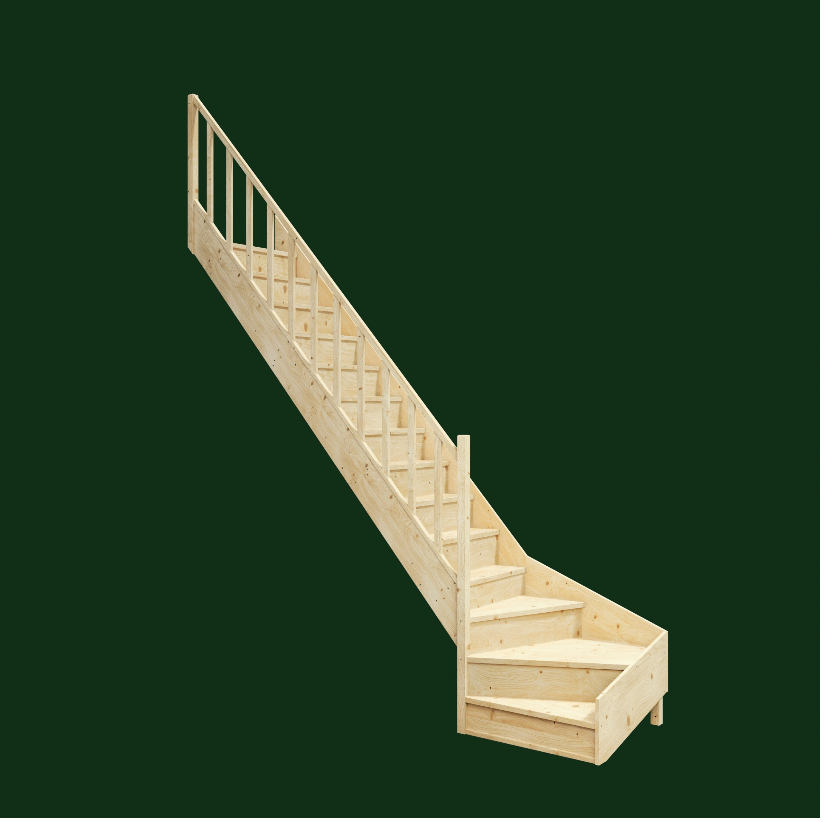 Trapp høyre venstre rett ute trapper rekkverk | FINN-torget