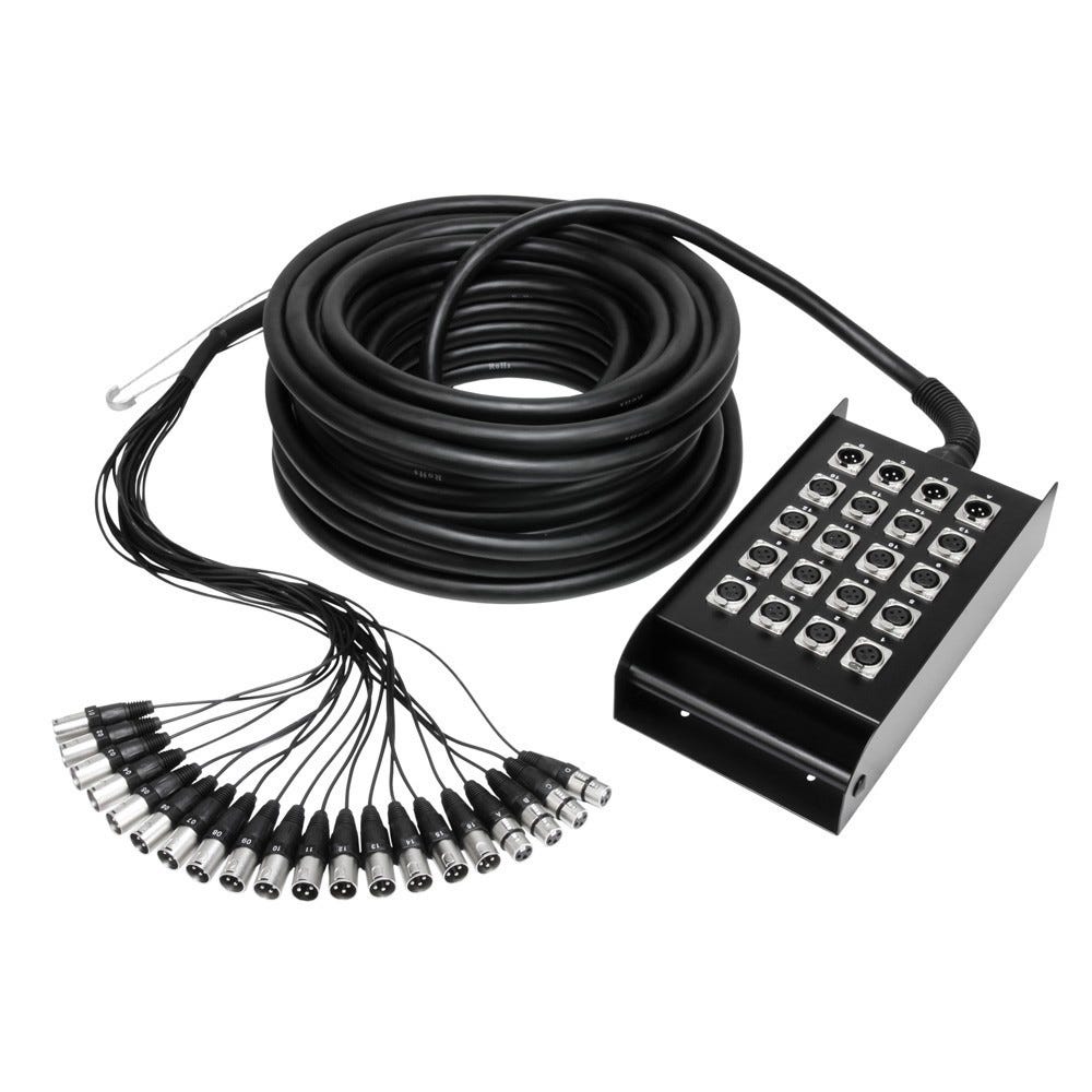MULTIKABEL 16 send 4 retur - 15 meter - 25% rabatt | FINN.no