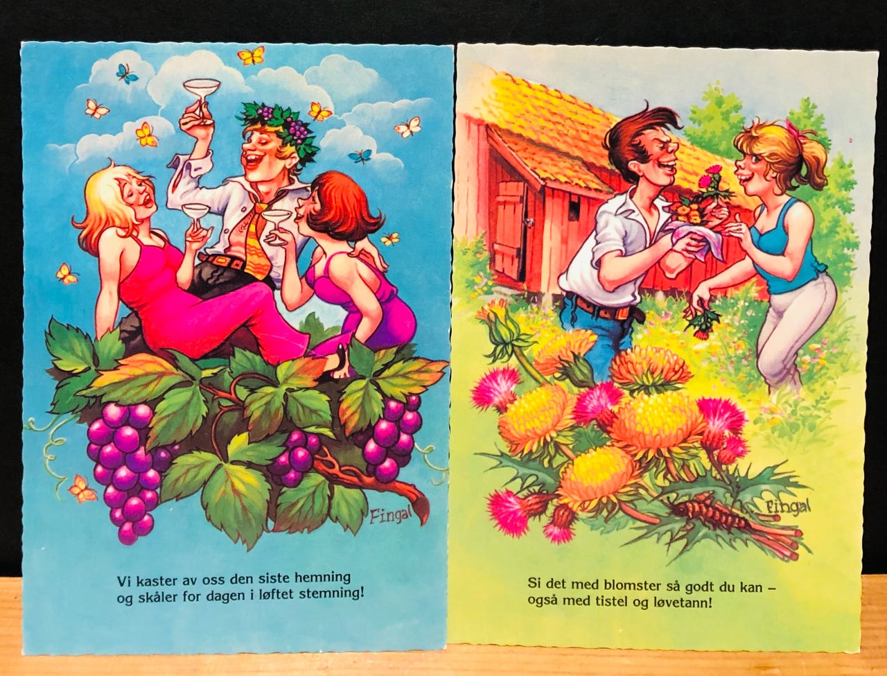 Postkort fra Knut Aune Kunstforlag | FINN-torget