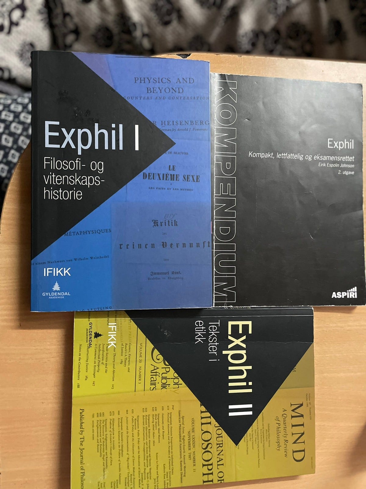 Exphil 1, 2 + kompendium | FINN torget