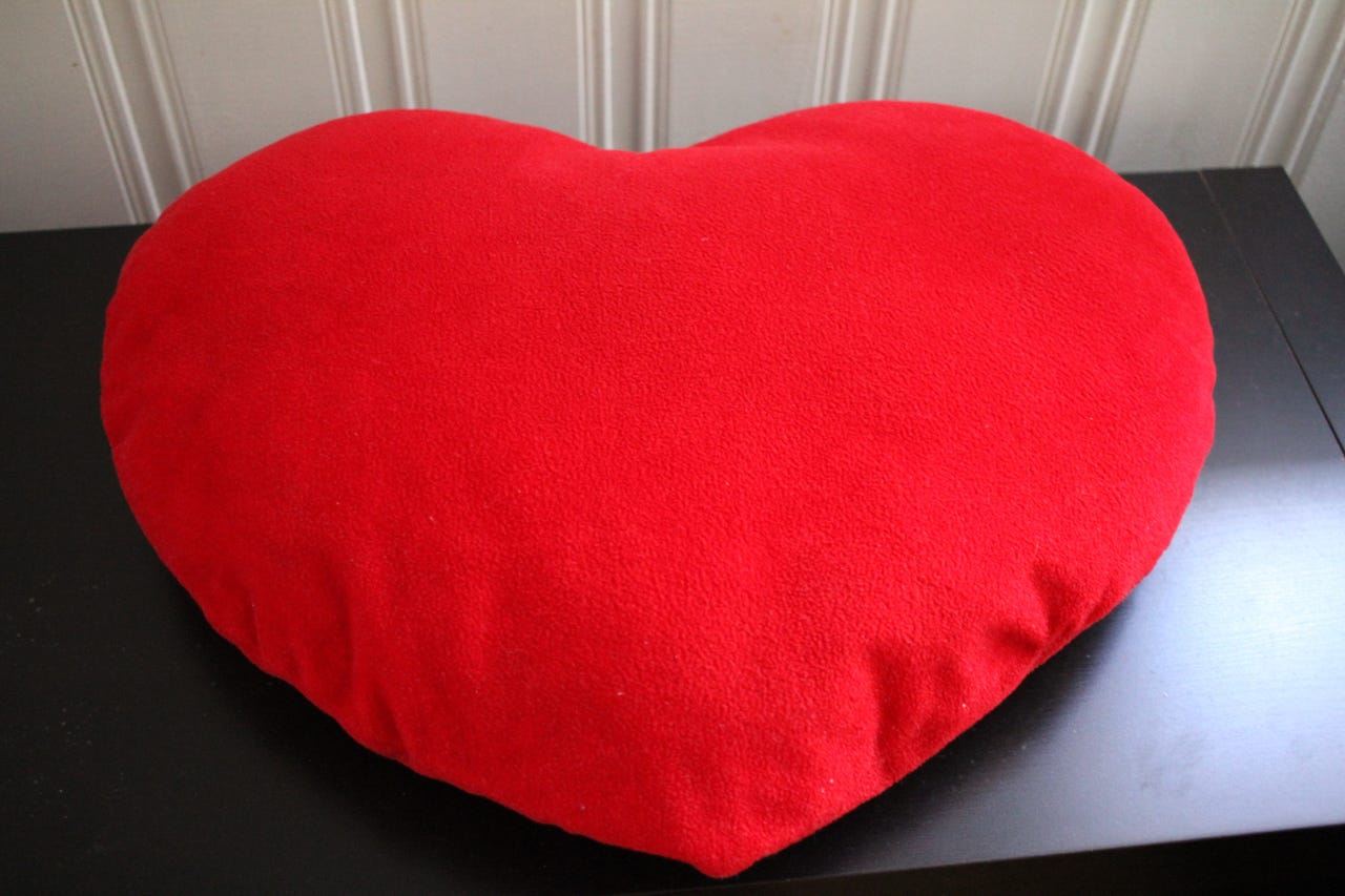 3 for 2, hjerte valentin kjærlighet gave pute gift heart love pillow ...