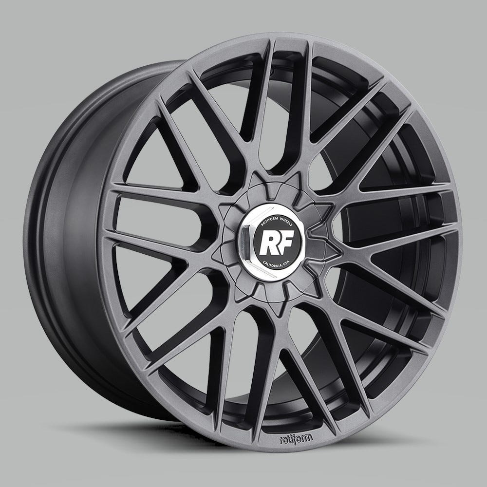 ROTIFORM RSE 19"x10" Matt Anthracite | FINN torget