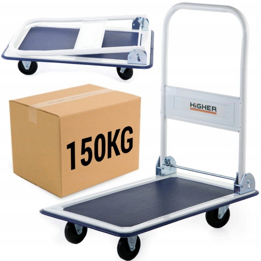 PLATTFORMVOGN / TRANSPORTVOGN 75x50 150kg SALG! | FINN torget