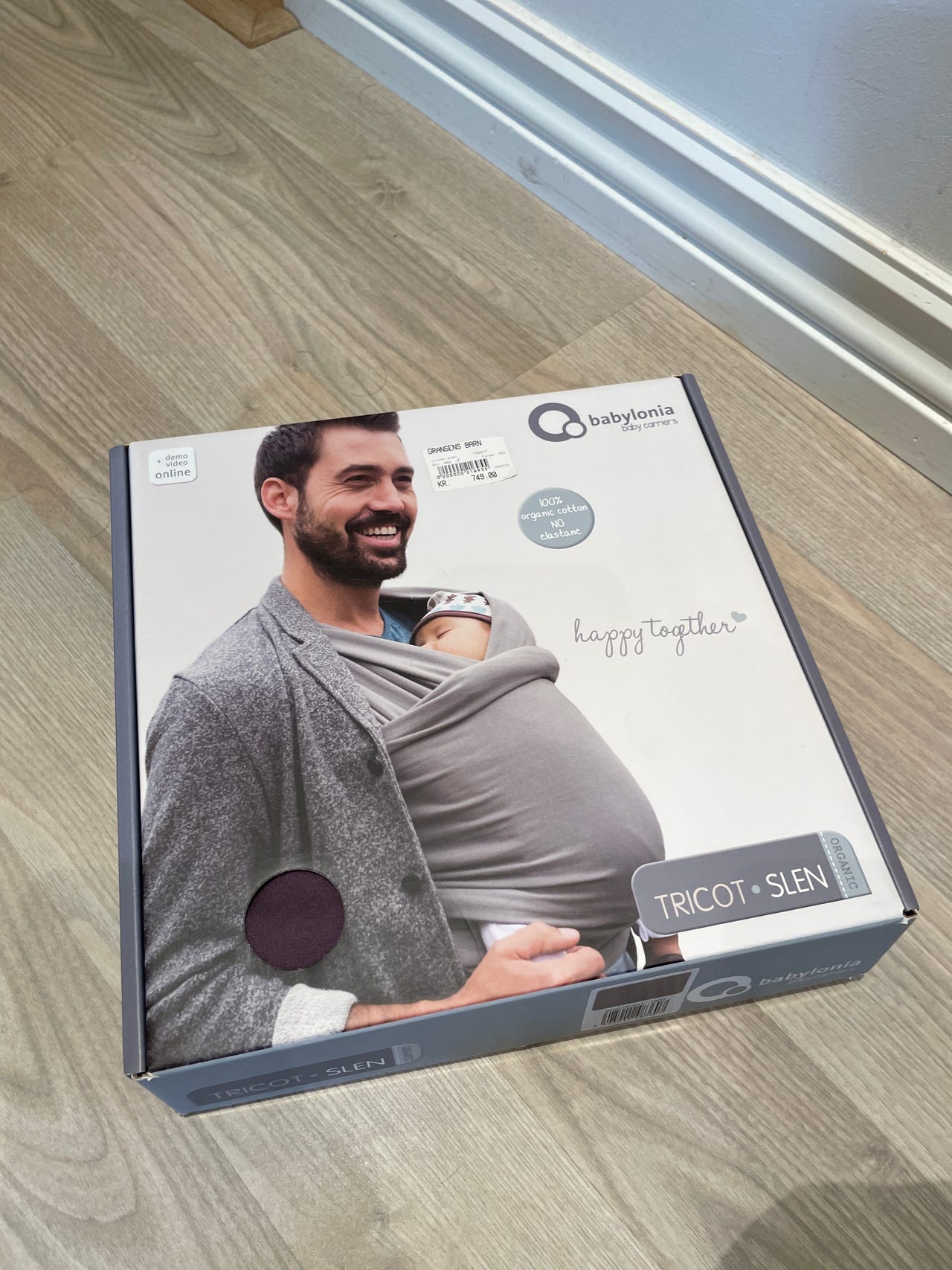 Bæresjal Babylonia tricot slen i lilla | FINN torget