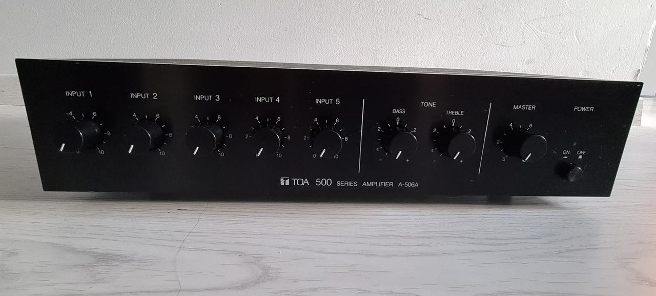 TOA 500 forsterker A 506A | FINN torget