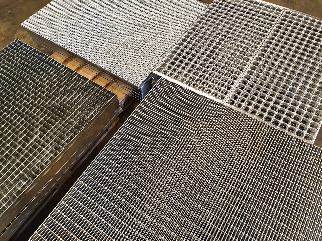 Galvaniserte gitterrister, rustfrie stålrister, aluminiumsrister ...