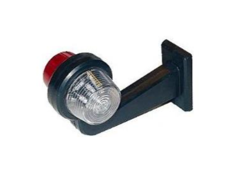 Markeringslys Led rødt / hvitt lys lang arm Gylle | FINN-torget