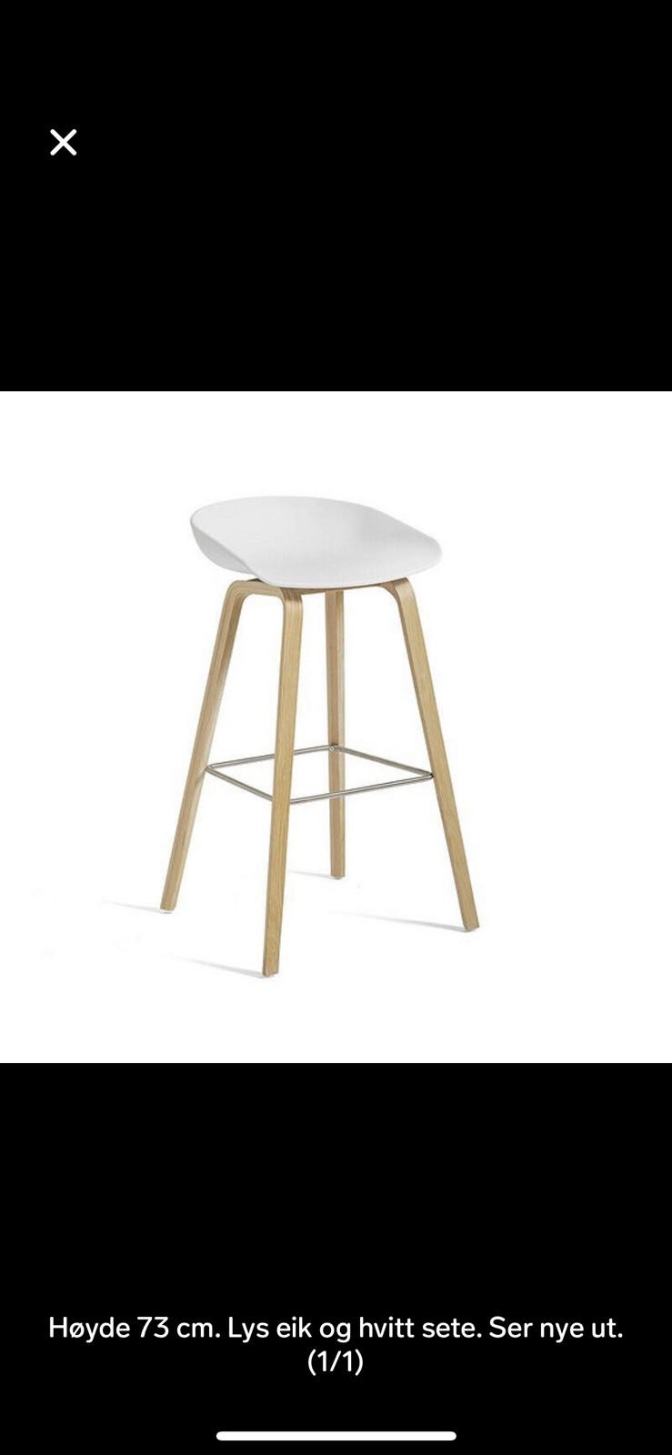 2stk Barstoler fra Hay | FINN-torget