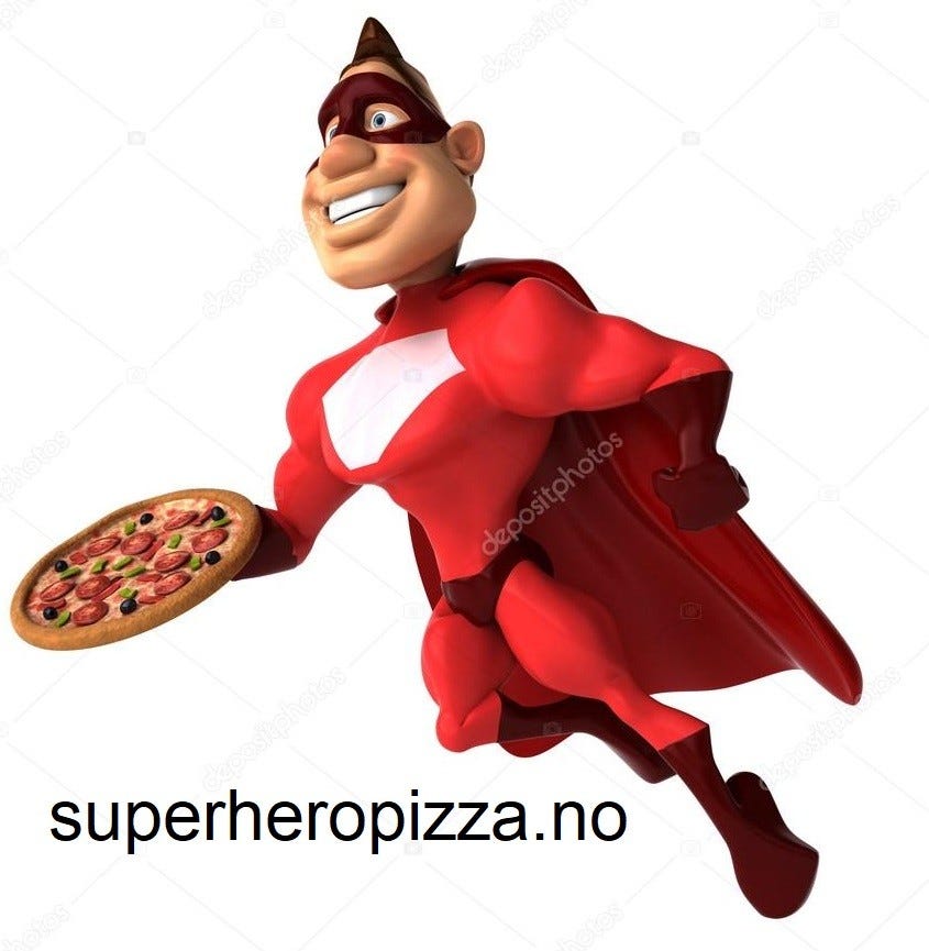 Domenet // superheropizza.no // selges høystbydende | FINN torget