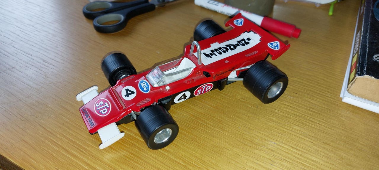 Ford Lotus Indianapolis Turbina FX6 Graham Hill 1:25 | FINN-torget