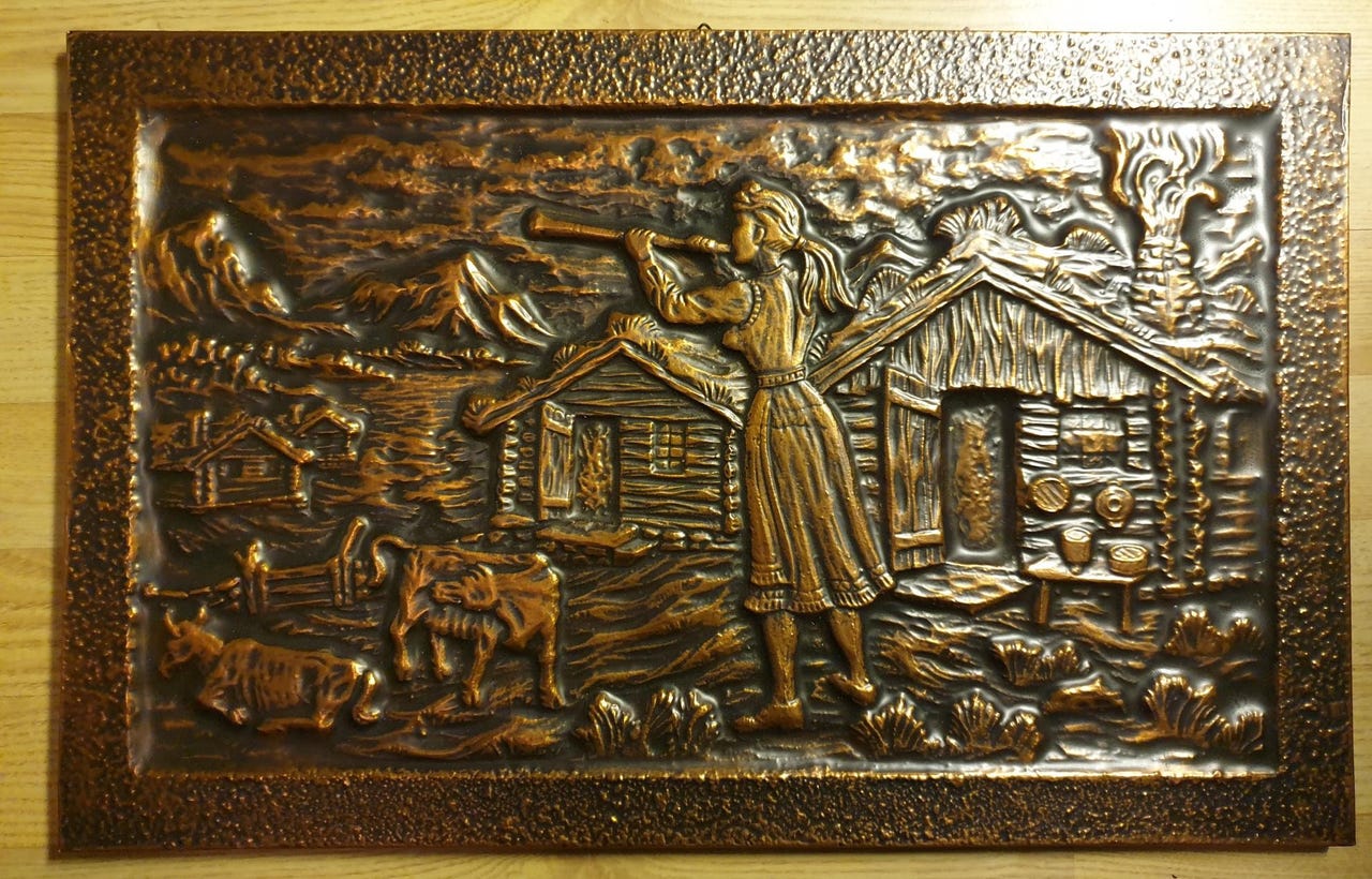 Seterjente med neverlur - Sykkylven kunstsmie | FINN-torget