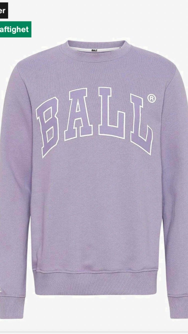 BALL genser | FINN torget