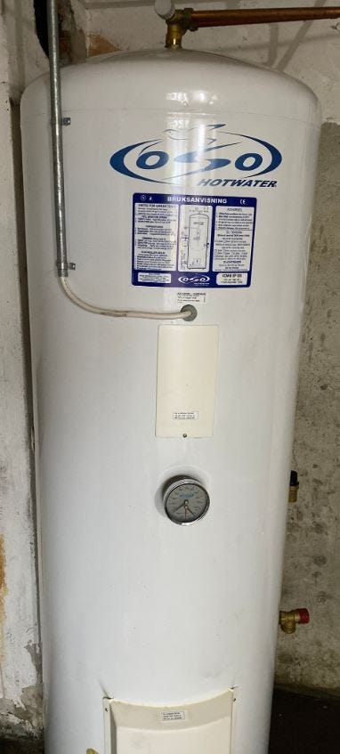 OSO EP 300 Dobbeltmantlet varmtvannsbereder | FINN torget