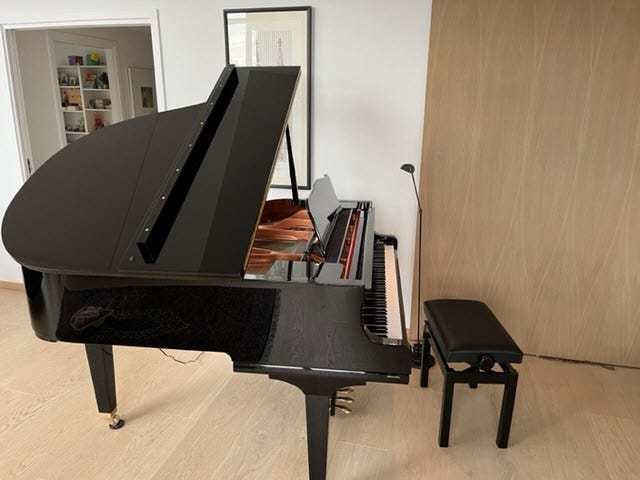 Yamaha flygel - GC1TA2 Trans Acoustic flygel | FINN torget