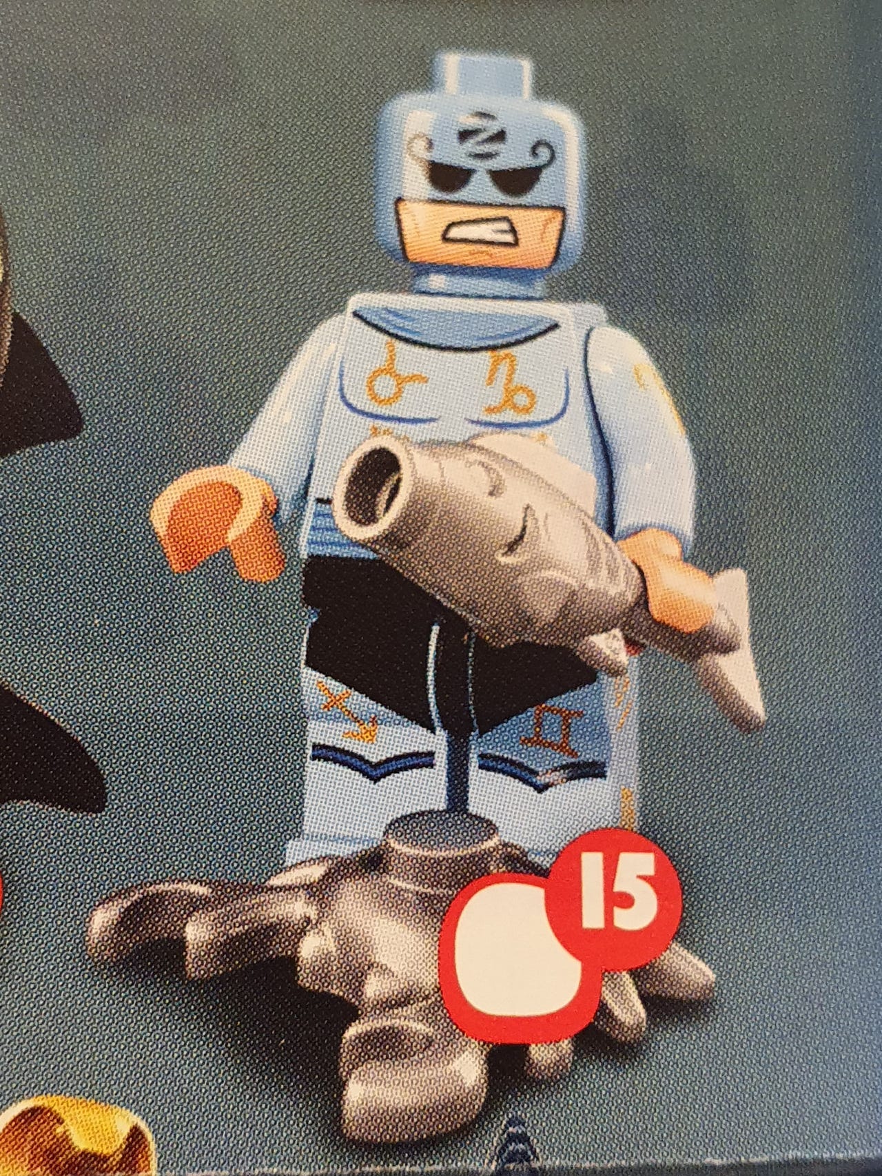 LEGO Zodiac Master | The LEGO Batman Movie CMF Series 1 (coltlbm-15 ...