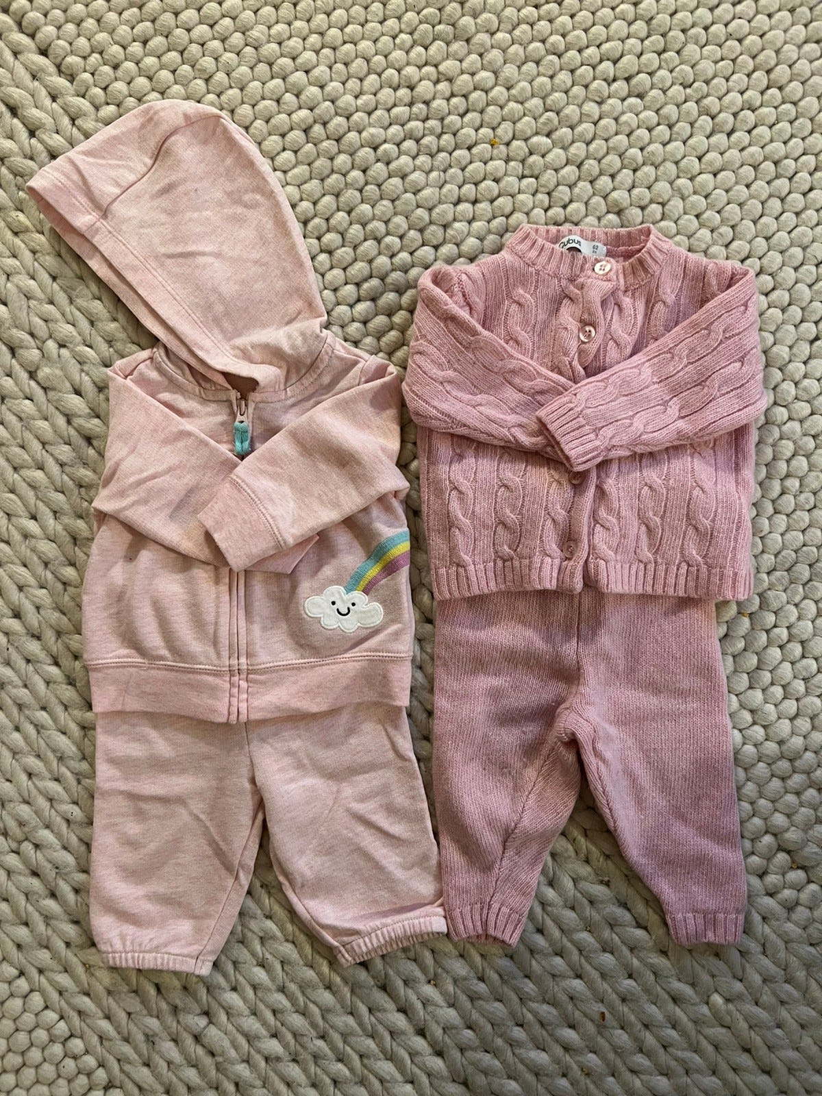 To rosa sett til jente str. 62 | FINN-torget