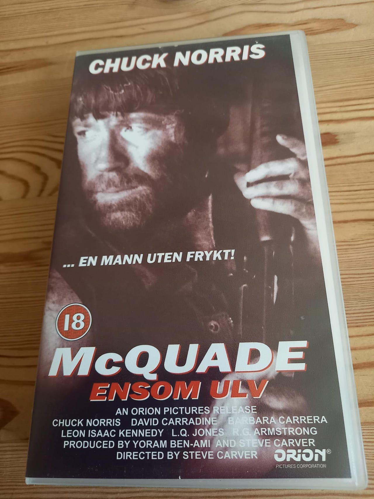 McQuade- Ensom Ulv- Sjelden Film med Chuck Norris! | FINN torget