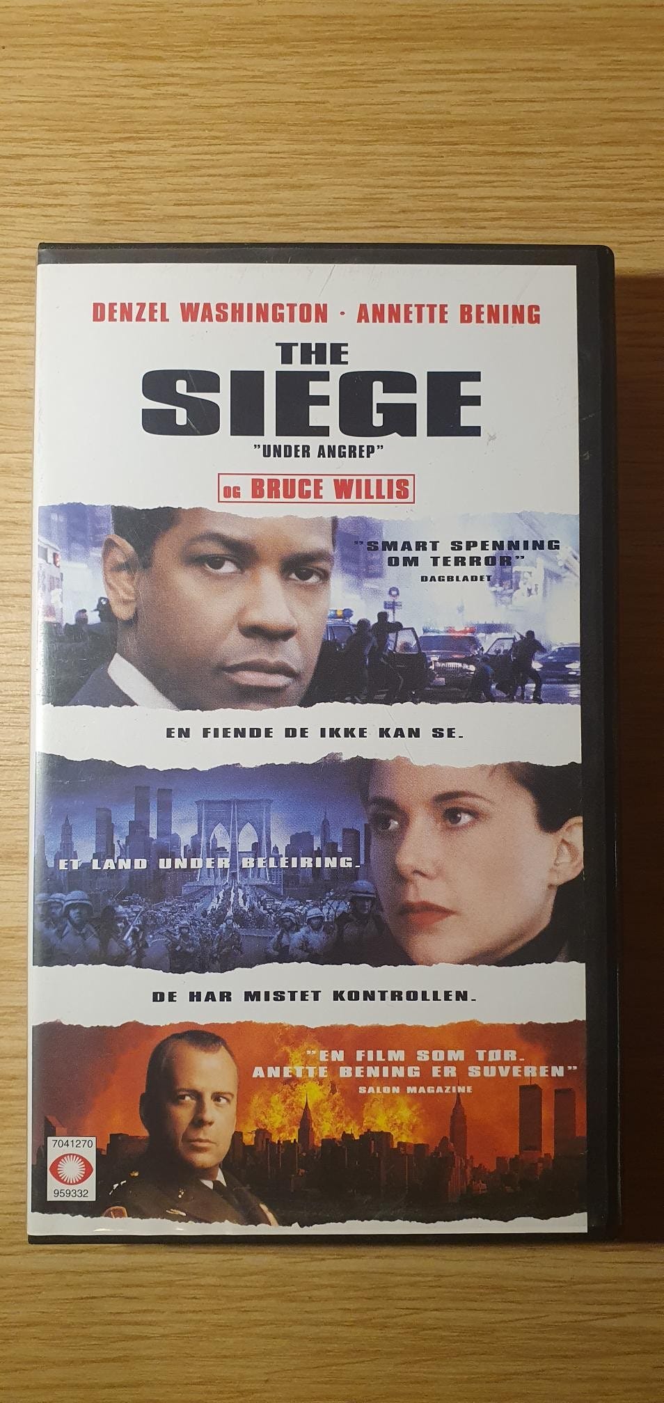 The Siege "Under Angrep" (1998) VHS Film | FINN-torget