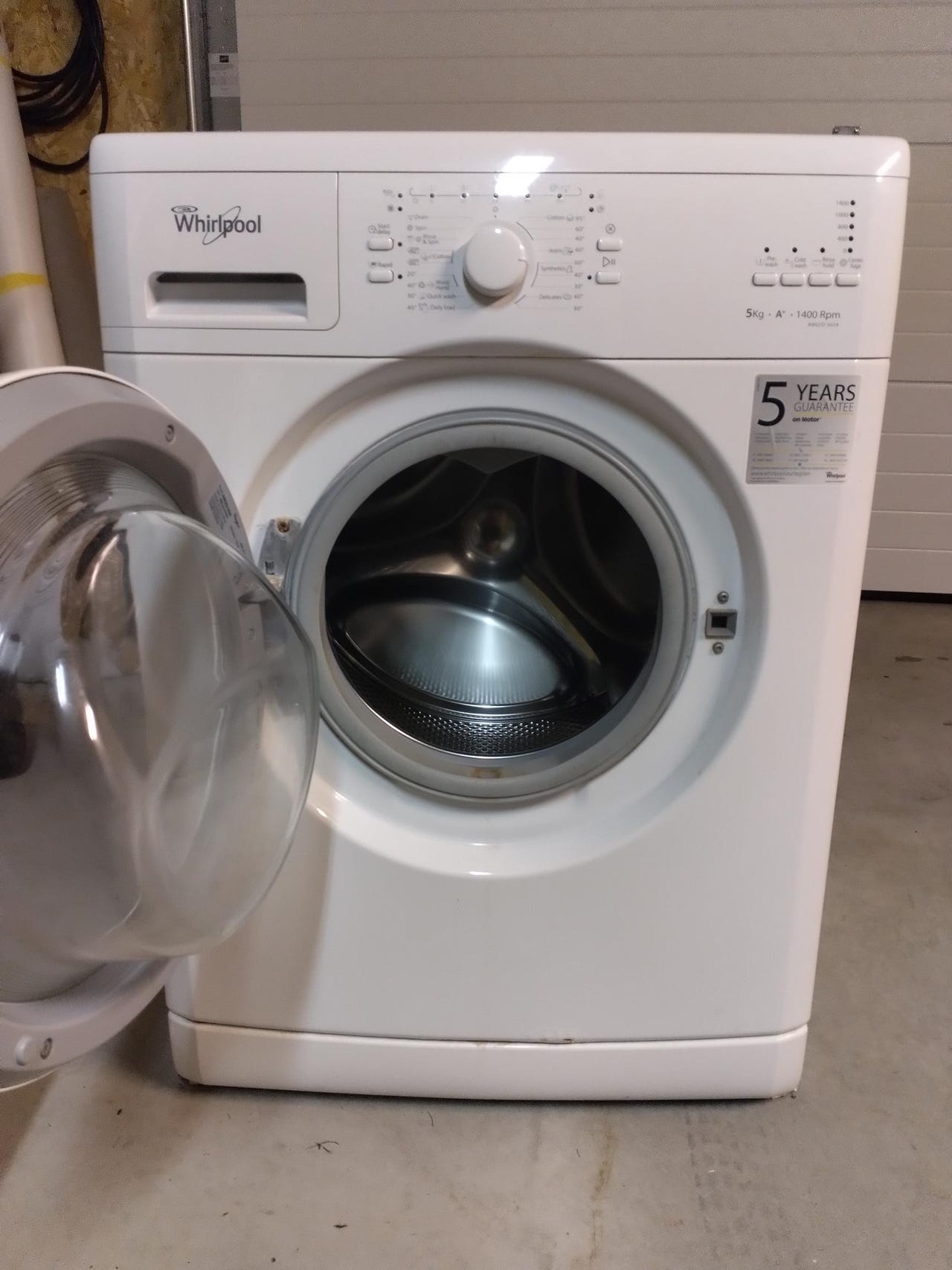 Whirlpool Vaskemaskin Brukt 5kg A+ | FINN.no