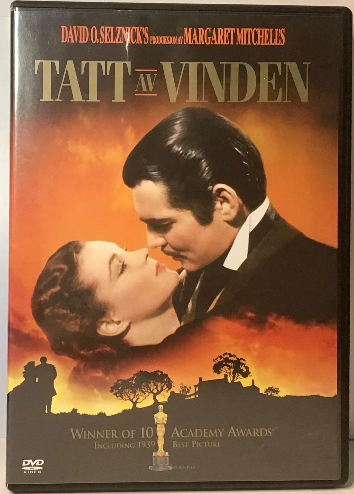 Tatt av vinden dvd 🔥Som ny! | FINN-torget