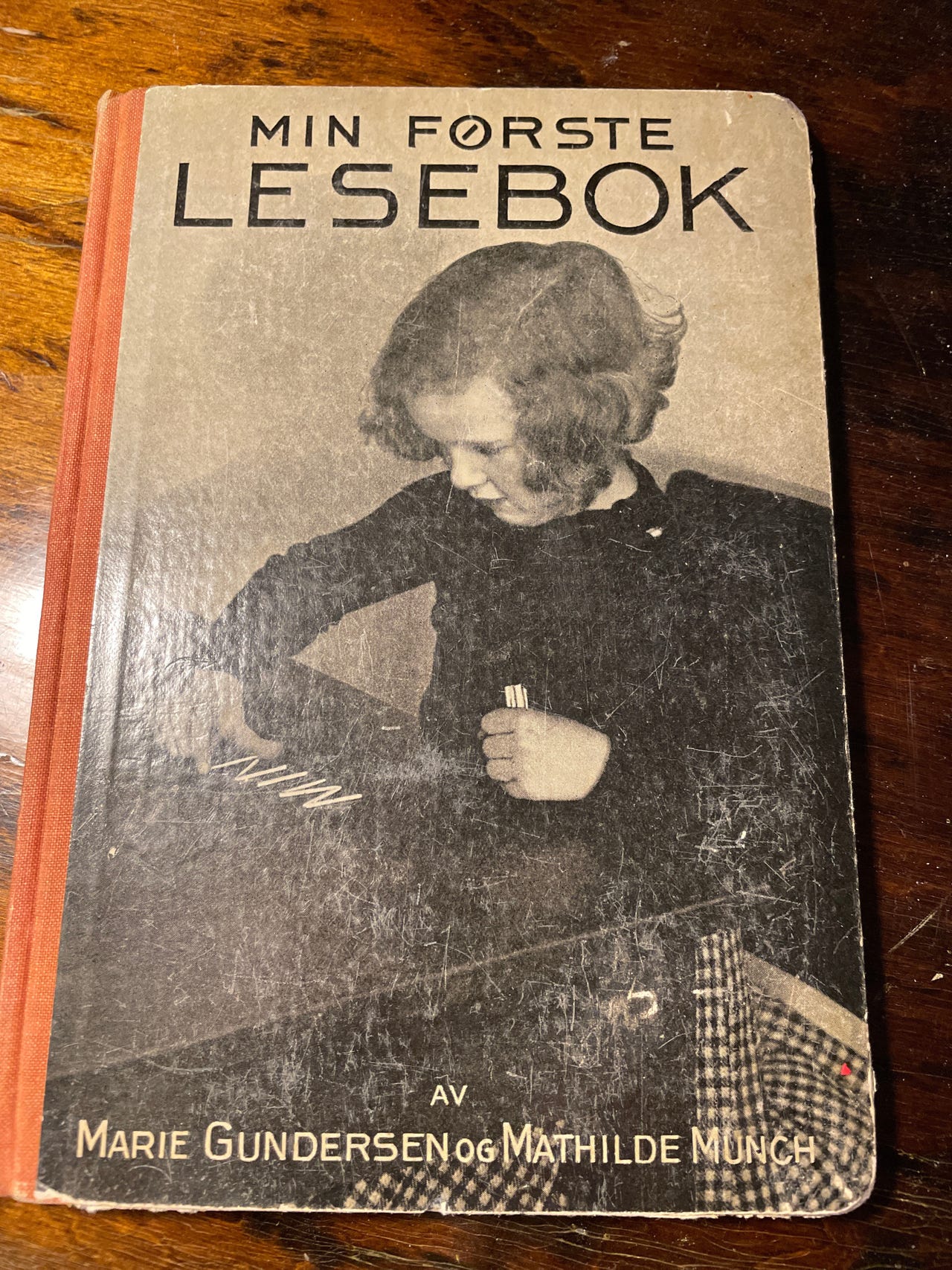 Gundersen, Marie og Mathilde Munch: Min første lesebok Cappelen 1933 ...