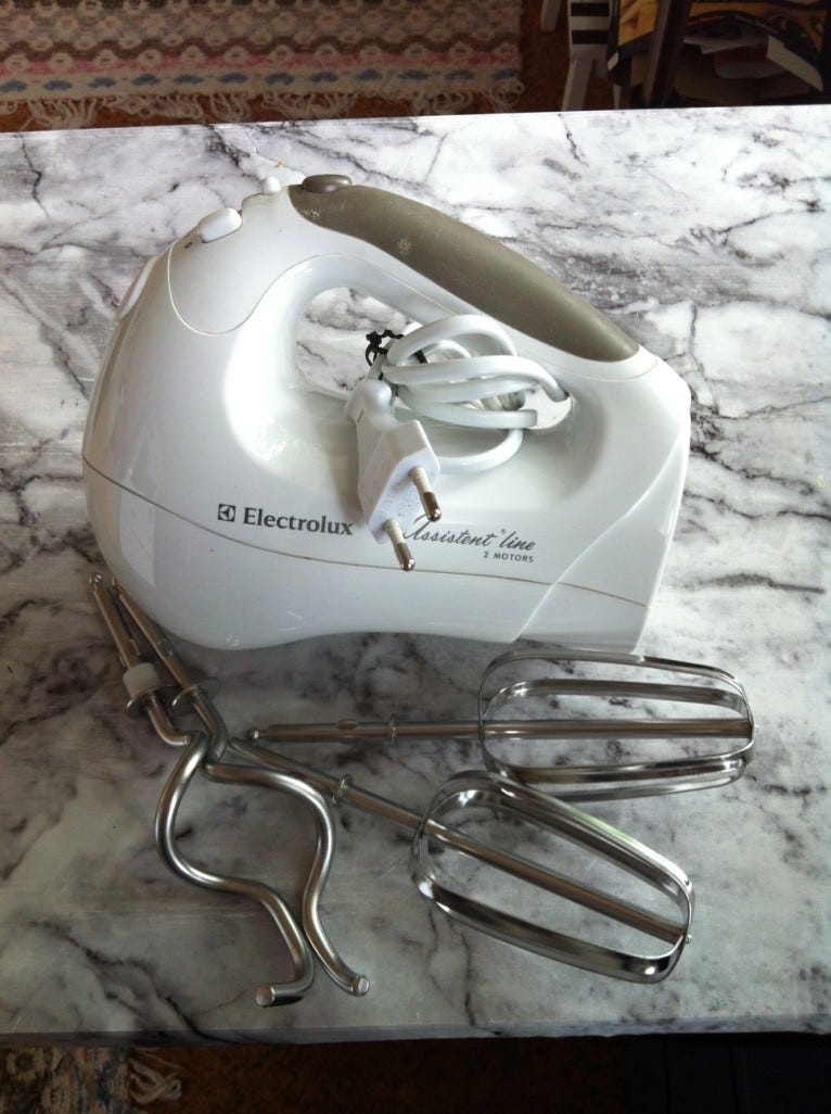 Hurtigmixer m/visp og elte-krok | FINN.no